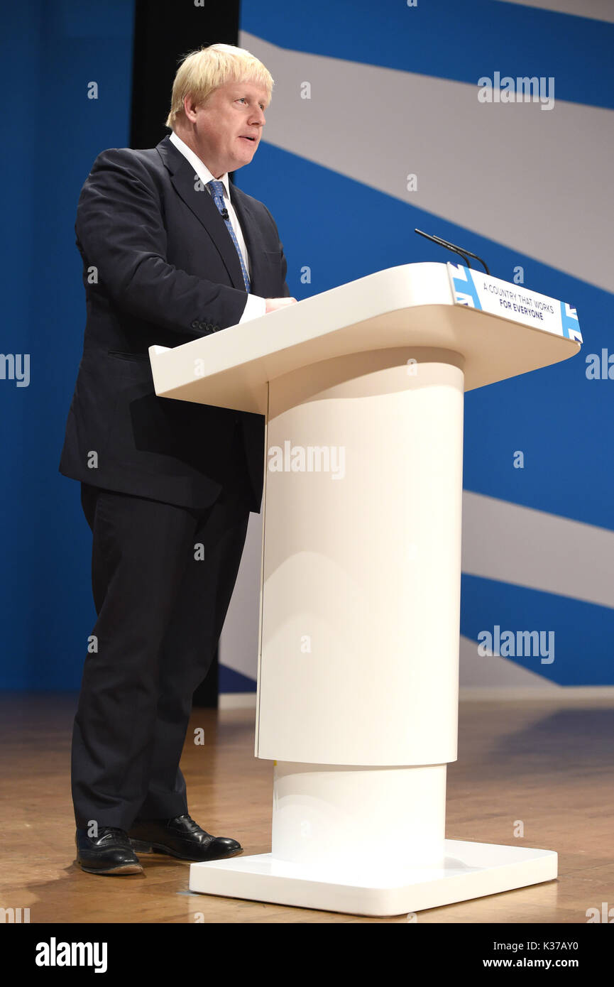 Photo Must Be Credited ©Alpha Press 079965 02/10/2016 Boris Johnson ...