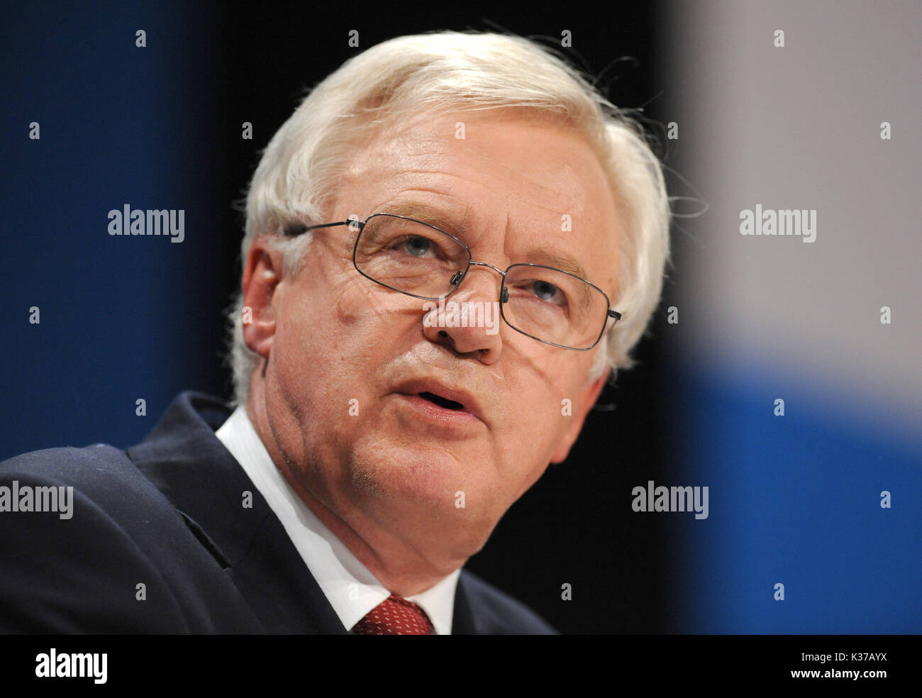 Conservative party conference david davis hi-res stock photography and ...