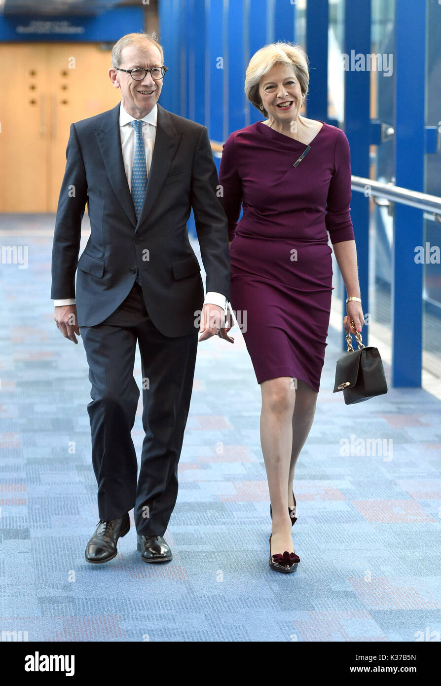 Photo Must Be Credited ©Alpha Press 079965 05/10/2016 Theresa May and ...