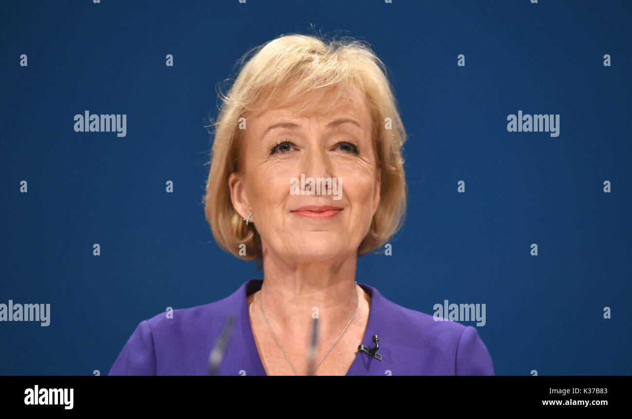 Andrea leadsom 2016 hi-res stock photography and images - Alamy