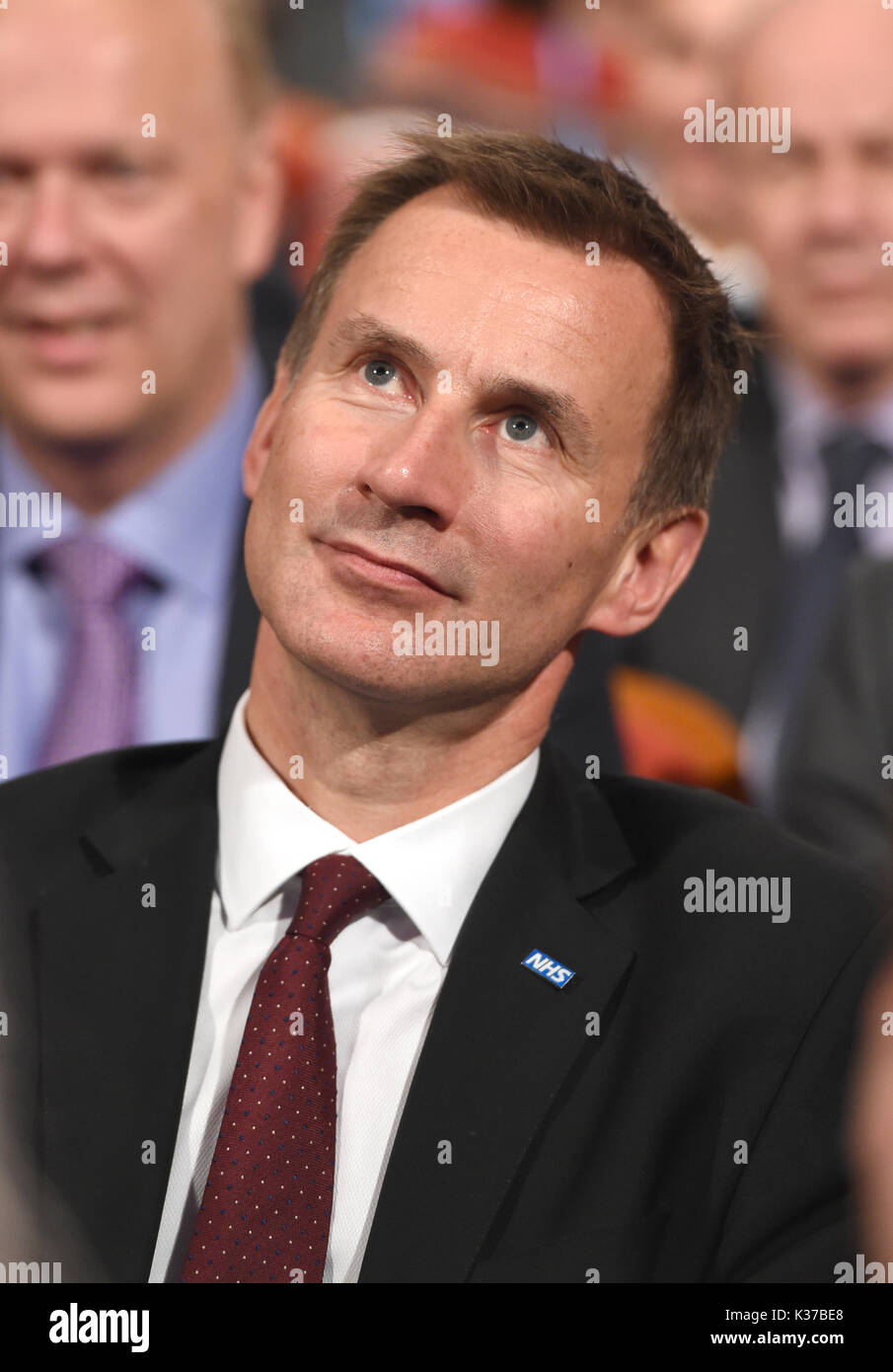 Jeremy hunt smiling hi-res stock photography and images - Alamy