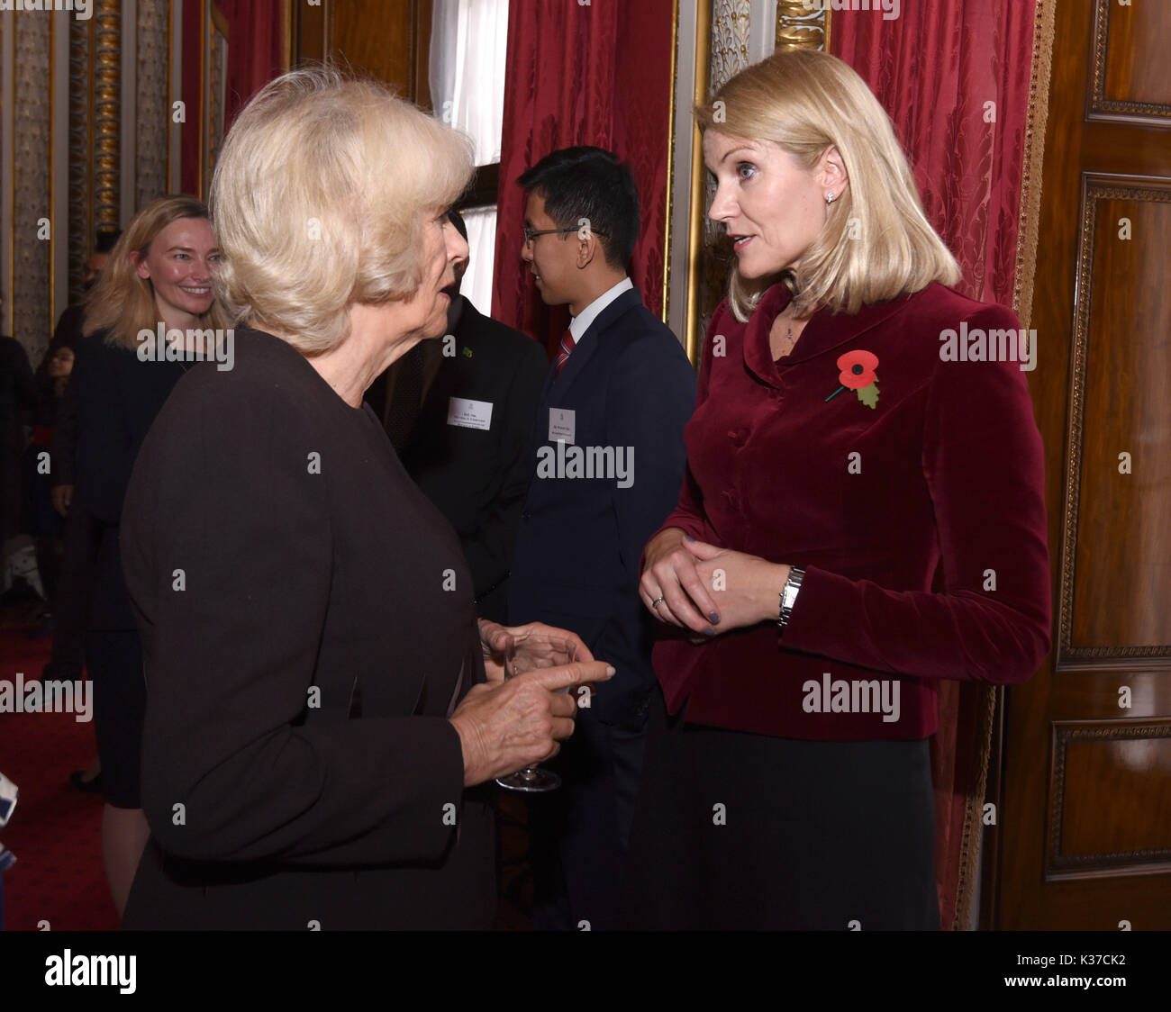 Red water at buckingham palace hi-res stock photography and images - Alamy