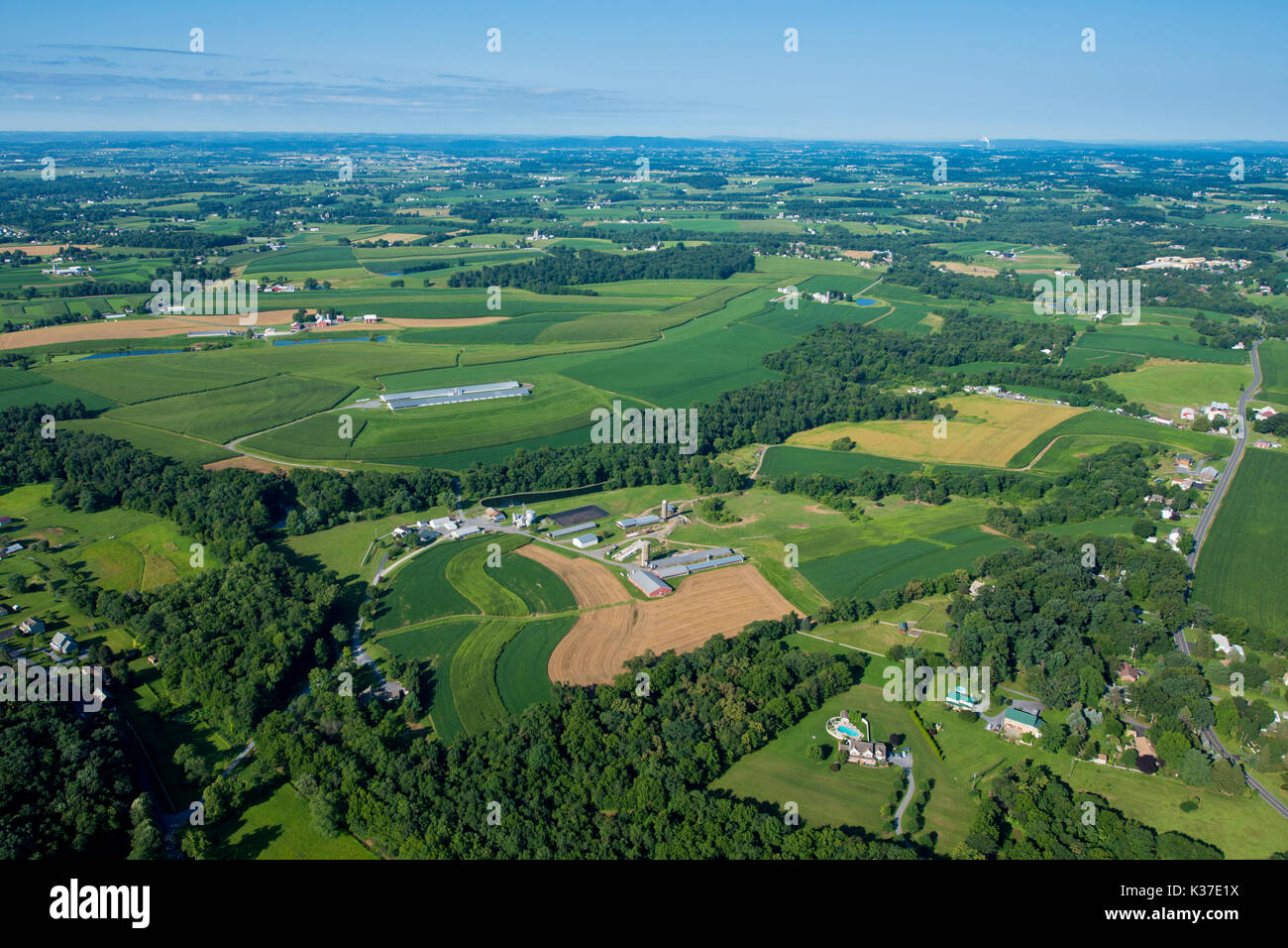 2016 OUTSTANDING COOPERATOR AWARD WINNING FARM, MANHEIM PA Stock Photo ...