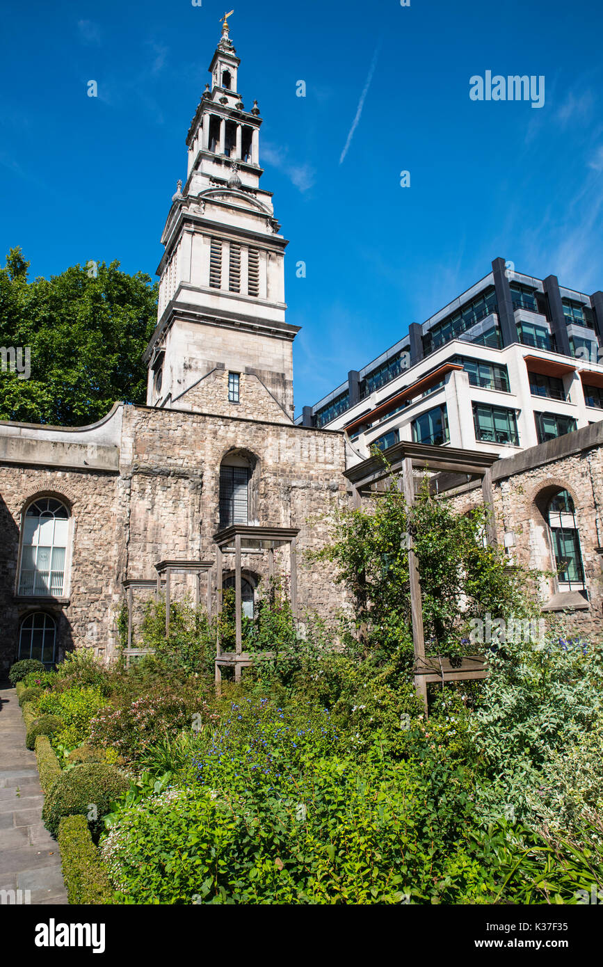 Christchurch greyfriars london uk hi-res stock photography and images ...