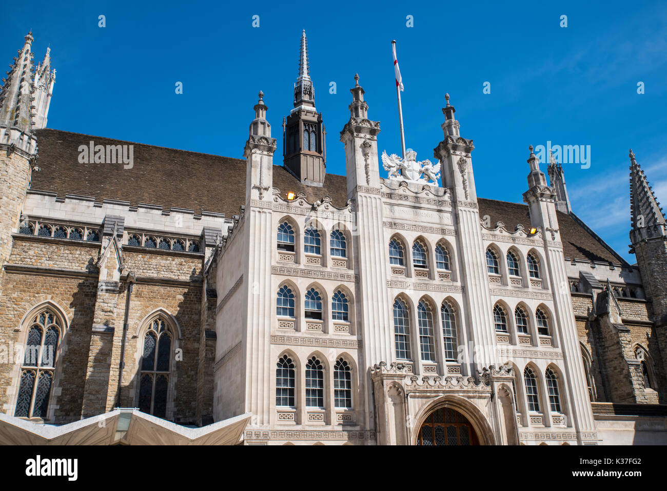 Guildhall Great Hall London Stock Photos & Guildhall Great Hall London ...