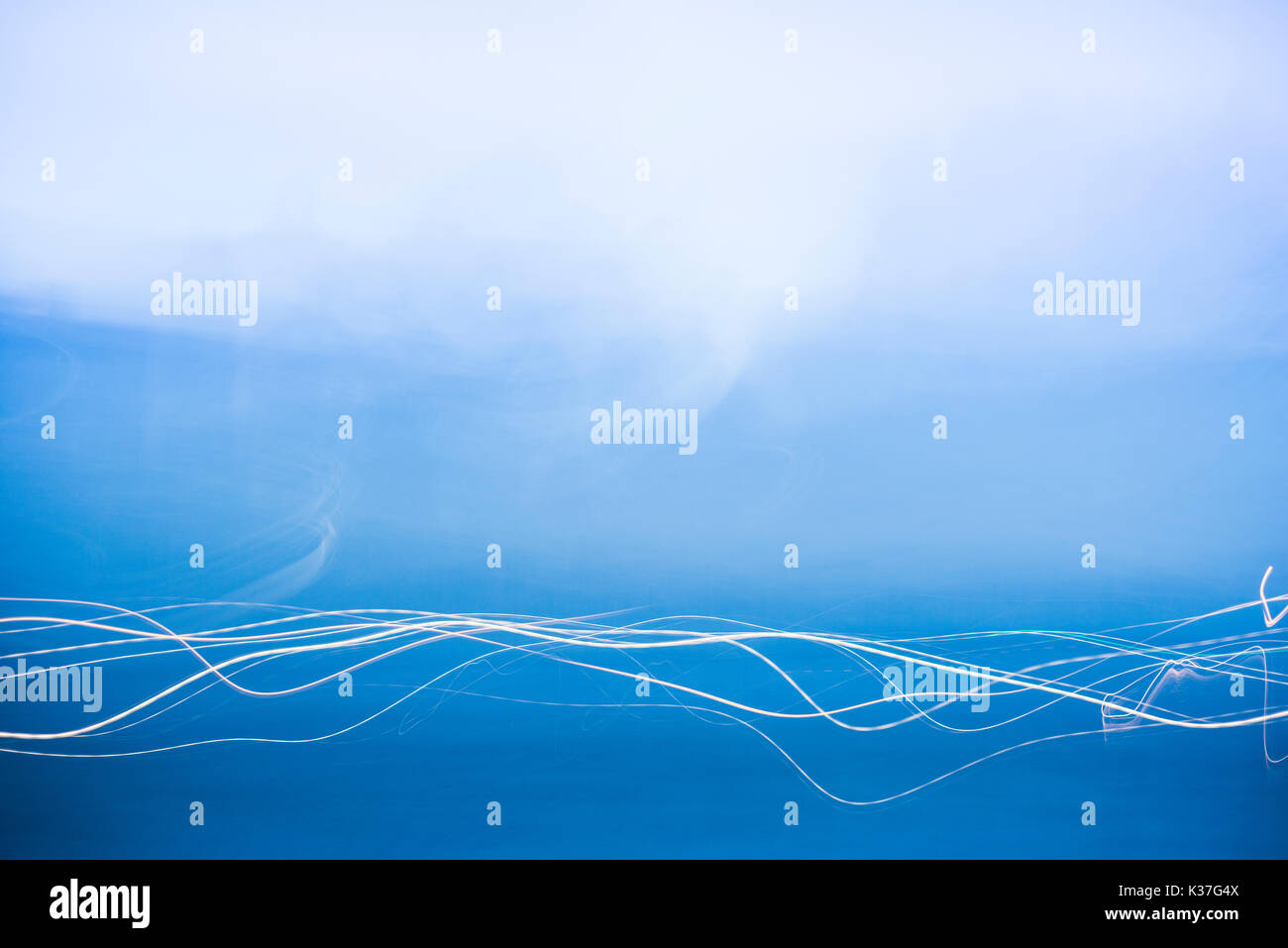 Light blue wave hi-res stock photography and images - Alamy