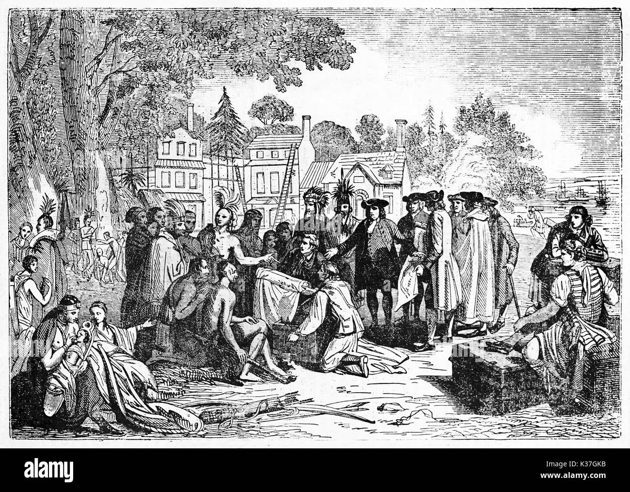 Lenape indians hi-res stock photography and images - Alamy