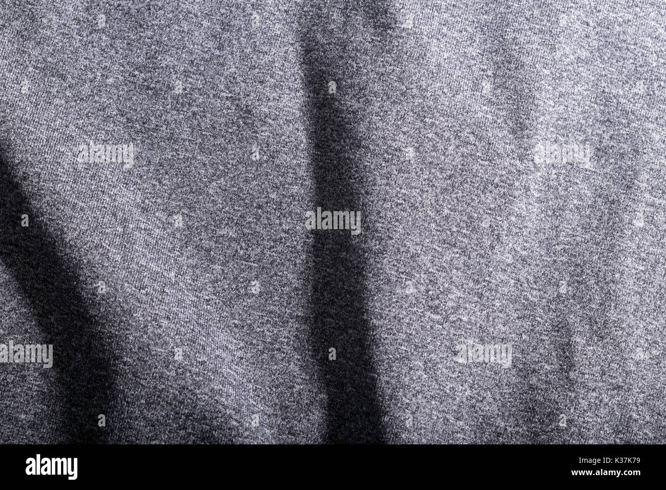 wrinkled canvas synthetic grey fabric texture background Stock Photo ...