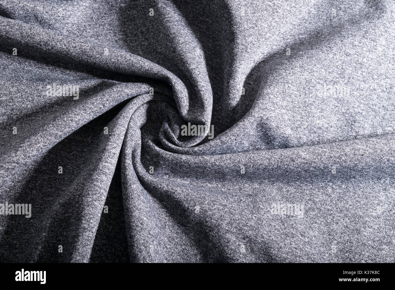 wrinkled canvas synthetic grey fabric texture background Stock Photo ...