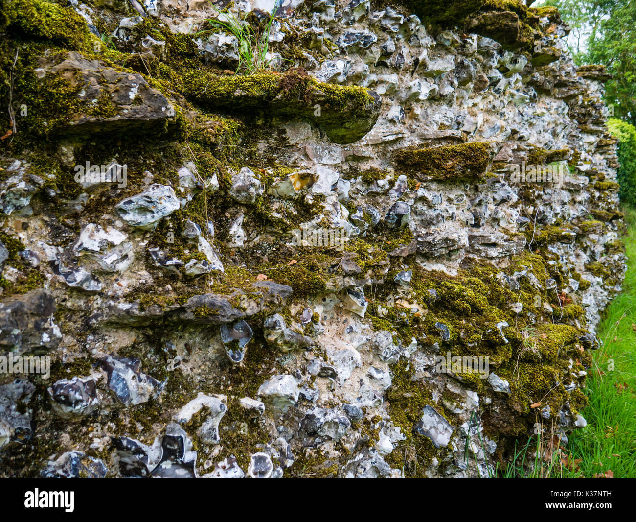 Silchester Roman City Walls and Amphitheatre, Hampshire, England, UK ...