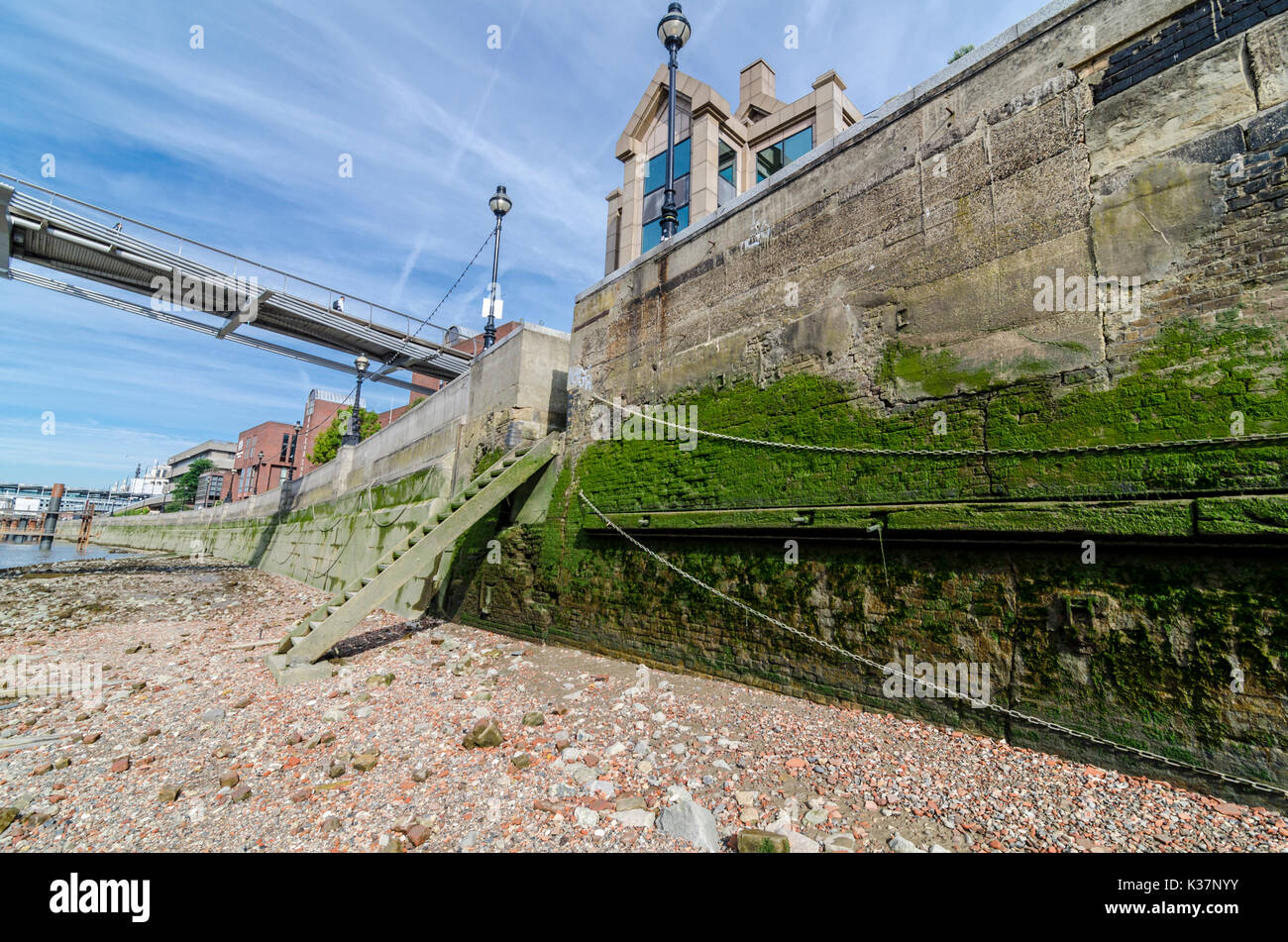River bank steps hi-res stock photography and images - Alamy