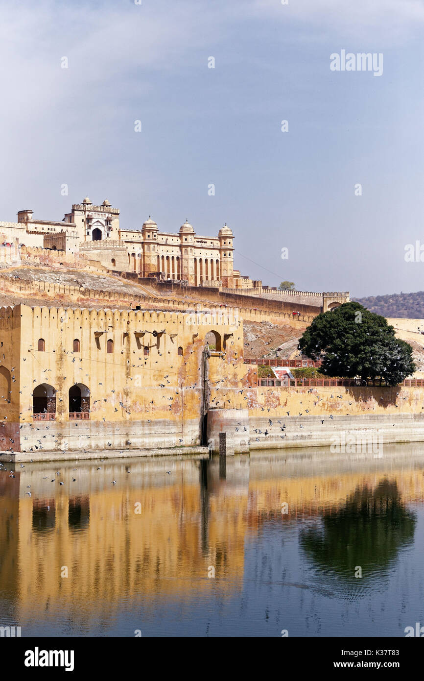 Amer, India. Amber fort Stock Photo - Alamy