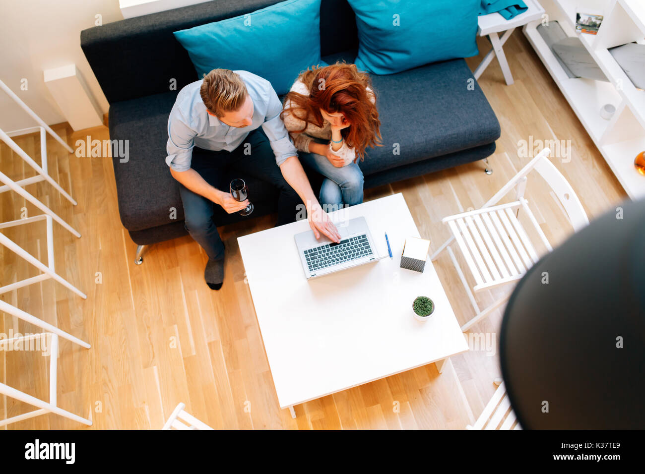 Living room cosy sofa hi-res stock photography and images - Alamy