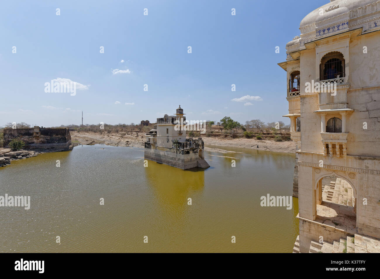 Chittorgarh, India. Padmini Mahal (Padmini palace Stock Photo - Alamy