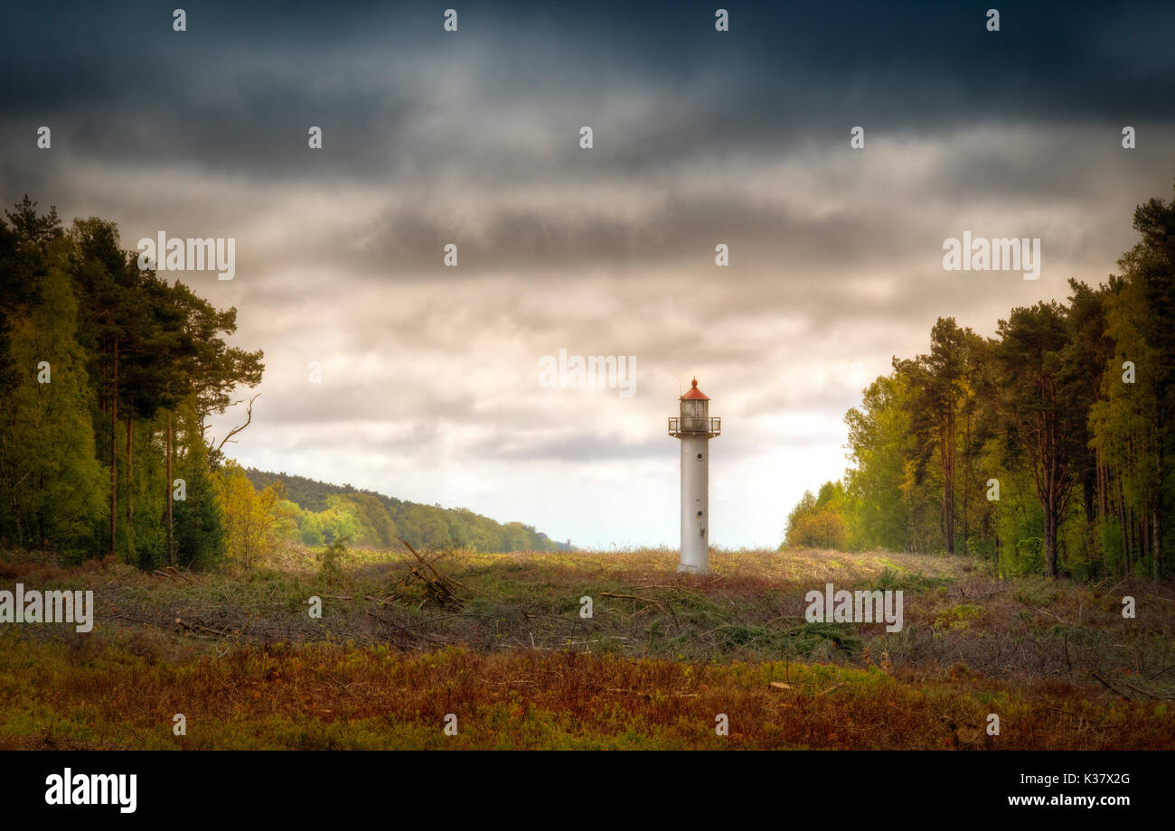 Lighthouse among trees hi-res stock photography and images - Alamy