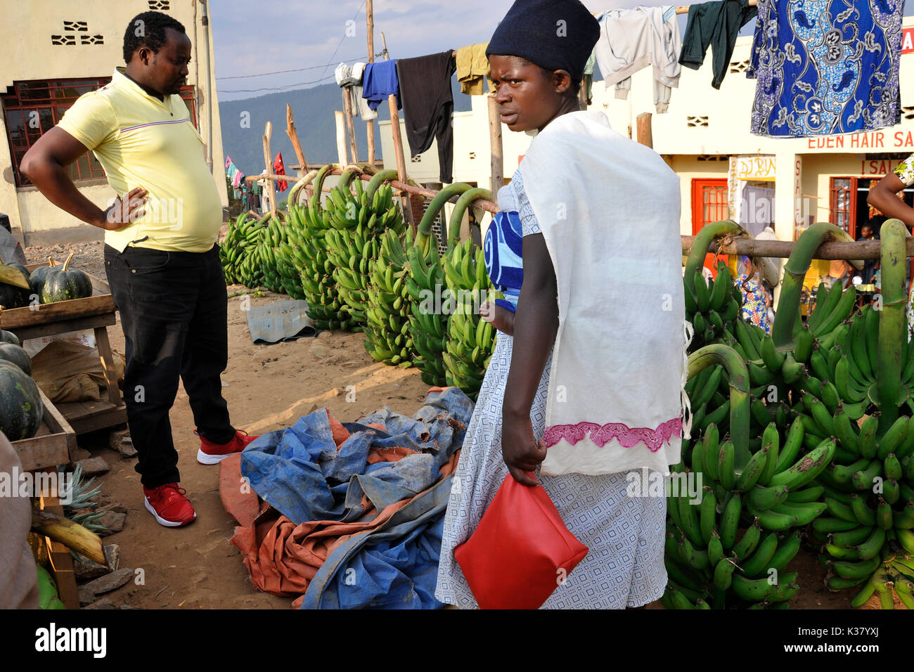 Rwanda, Gisakura Village Stock Photo - Alamy