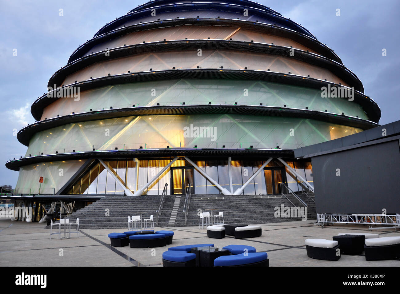 Rwanda, Kigali, Radisson htl and convention center Stock Photo - Alamy