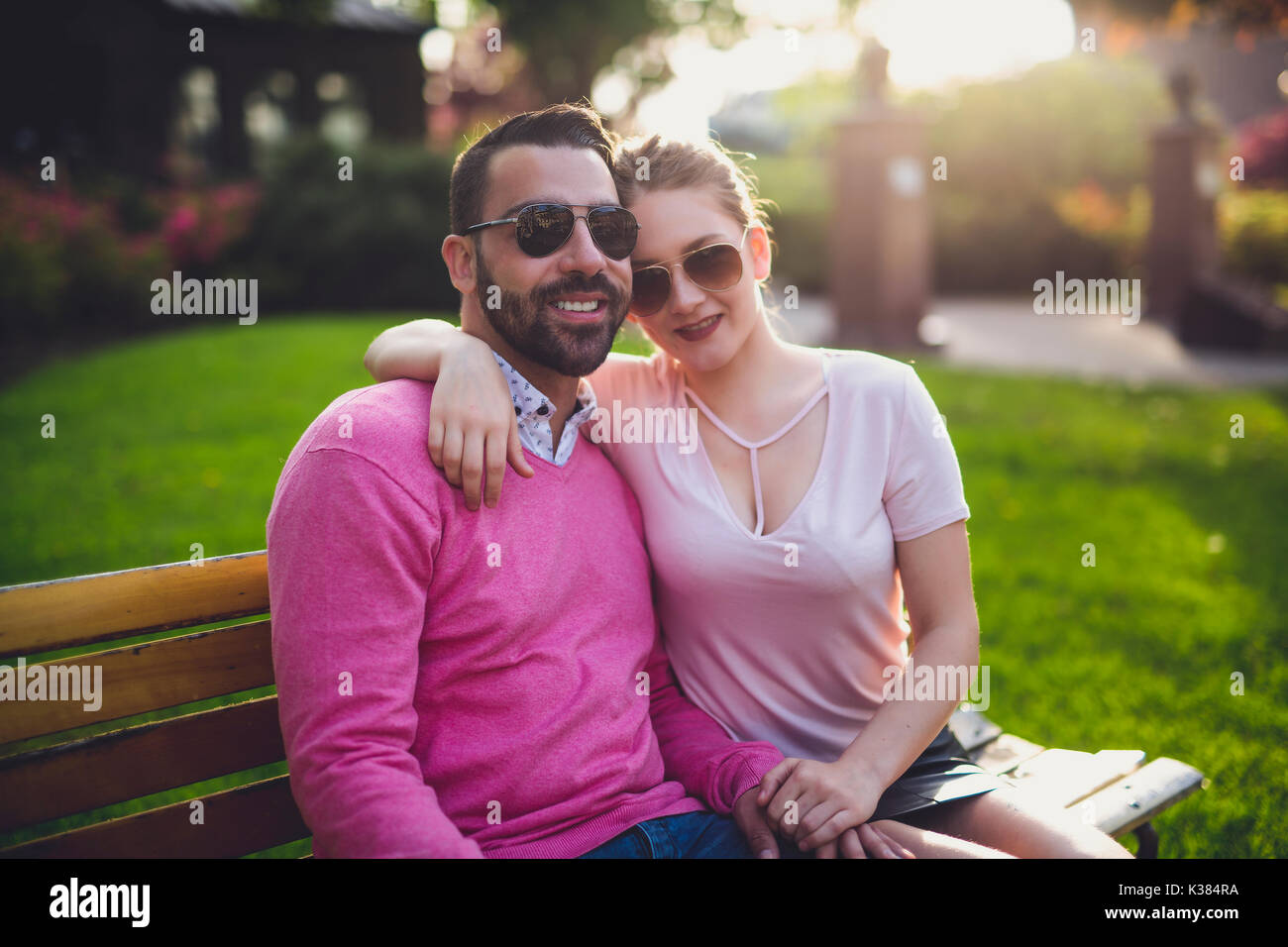 Young woman straddling man on hi-res stock photography and images - Alamy