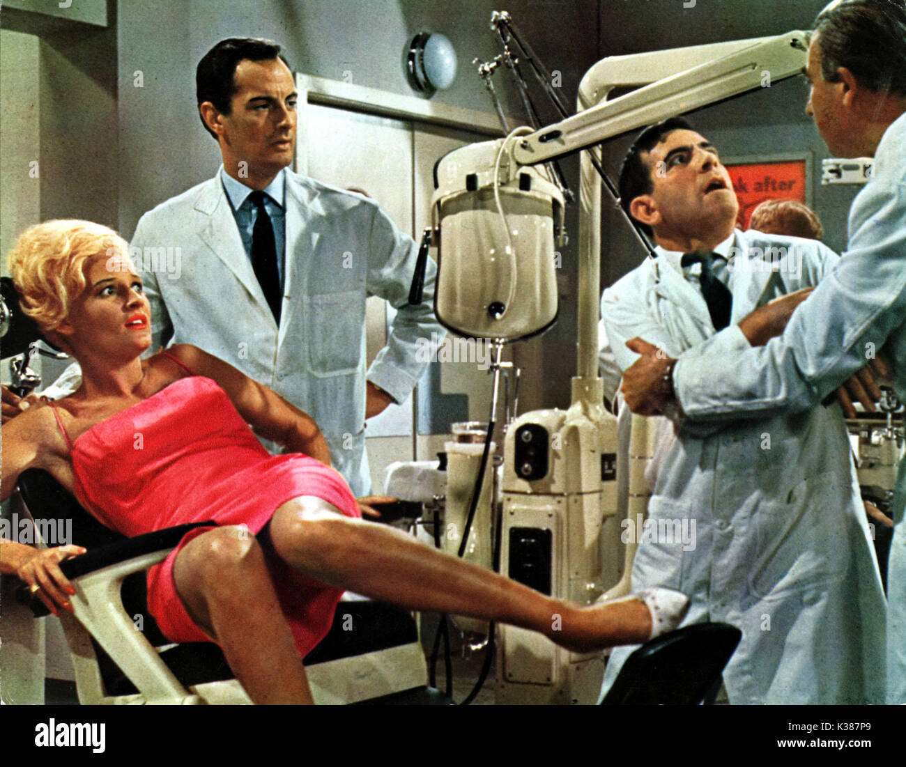 A STITCH IN TIME PAMELA CONWAY, NORMAN WISDOM DENTIST Date: 1963 Stock ...