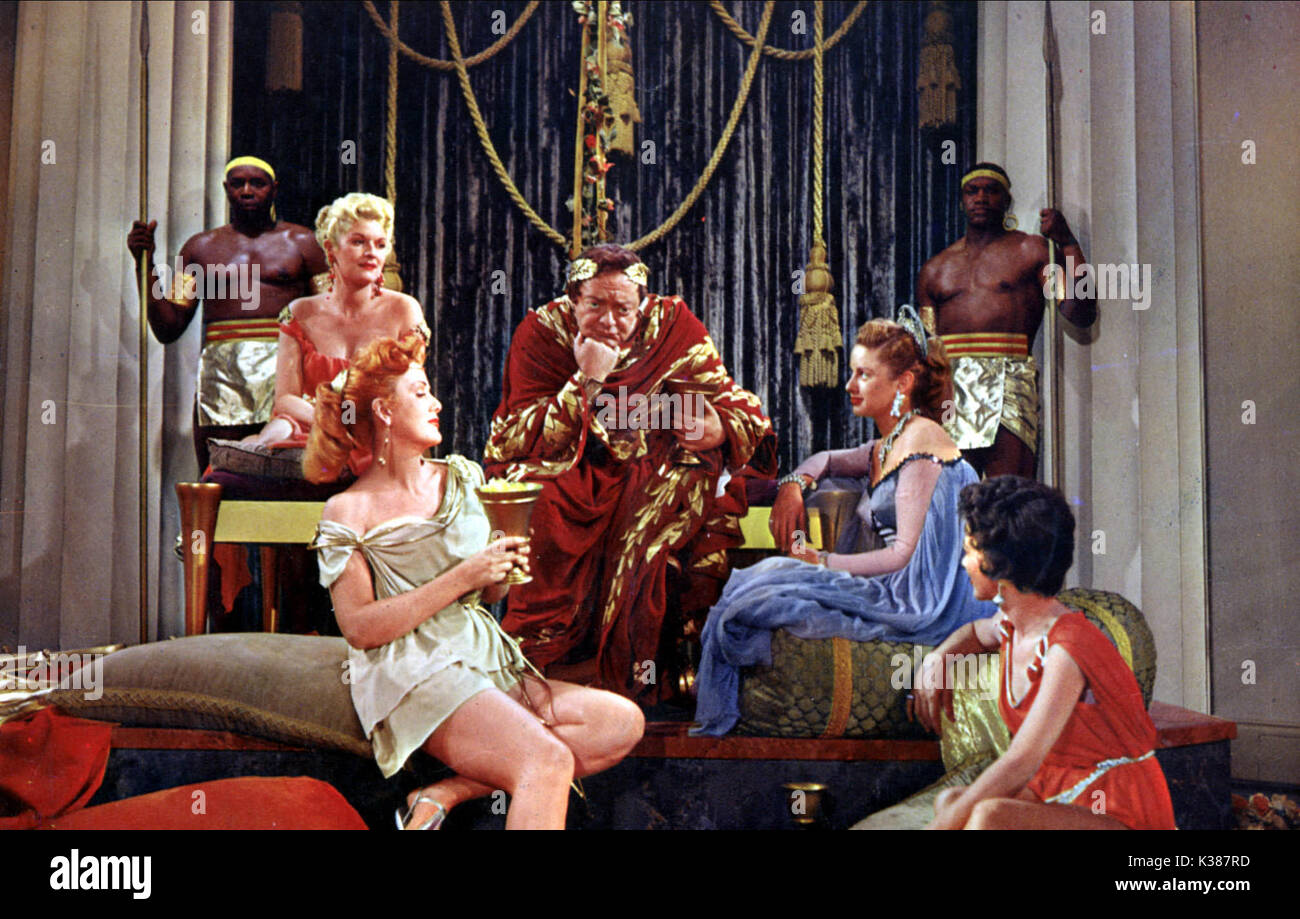 THE STORY OF MANKIND PETER LORRE Date: 1957 Stock Photo - Alamy