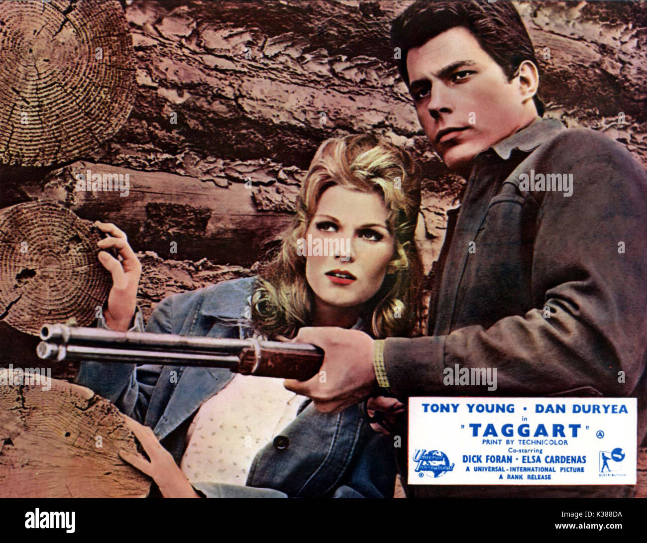 TAGGART ELSA CARDENAS, TONY YOUNG Date: 1964 Stock Photo - Alamy