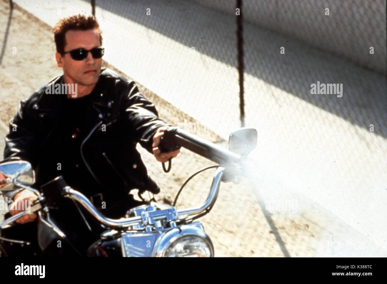TERMINATOR 2 JUDGEMENT DAY ARNOLD SCHWARZENEGGER Date: 1991 Stock Photo ...