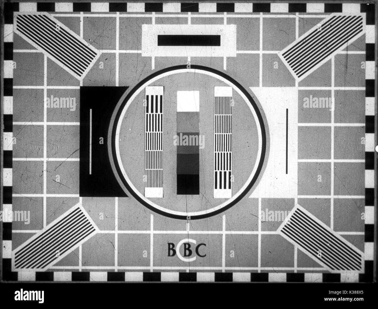 Test card card Black and White Stock Photos & Images - Alamy
