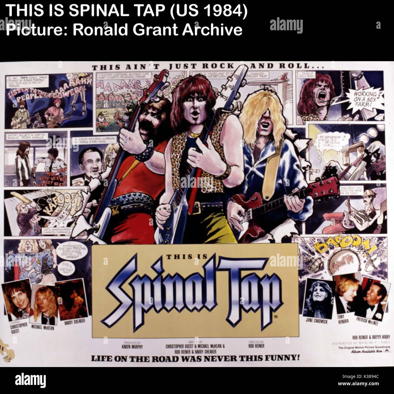THIS IS SPINAL TAP Date: 1984 Stock Photo - Alamy