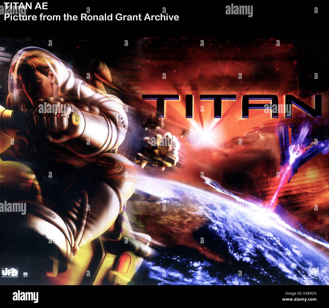 TITAN AE Date: 2000 Stock Photo - Alamy