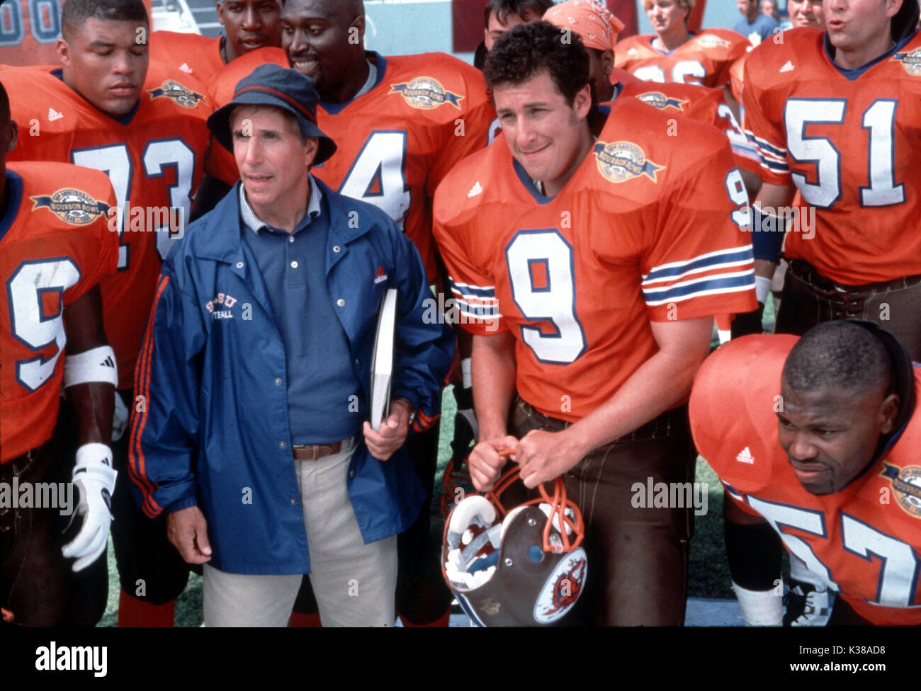 THE WATERBOY HENRY WINKLER AND ADAM SANDLER Date: 1998 Stock Photo - Alamy