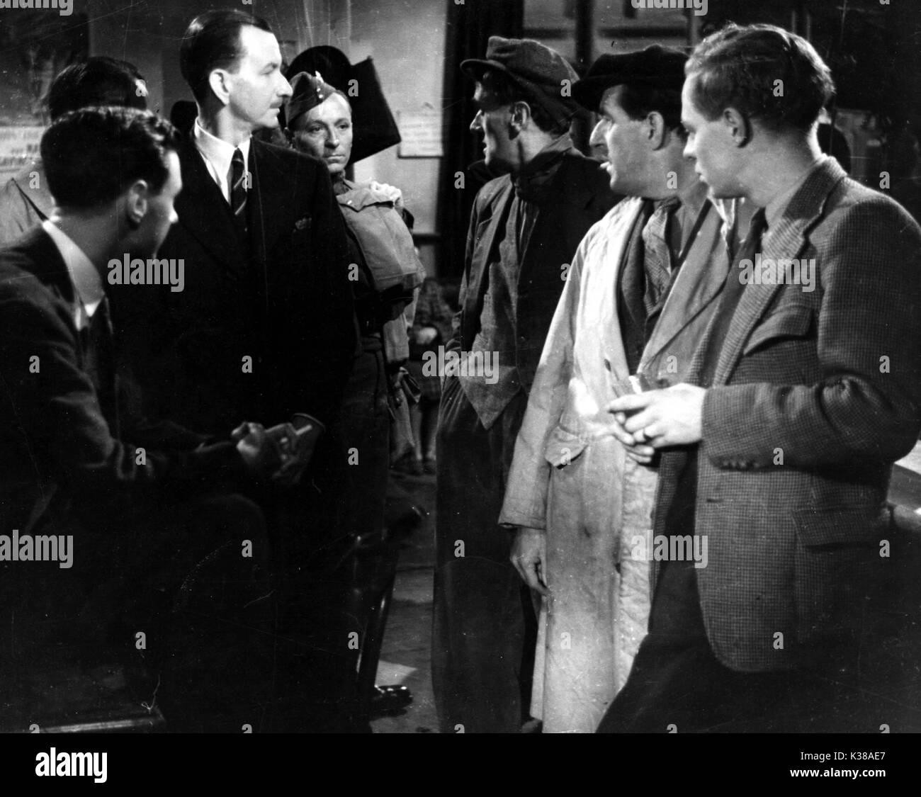 THE WAY AHEAD L-R James Donald, Raymond Huntley, William Hartnell, John ...