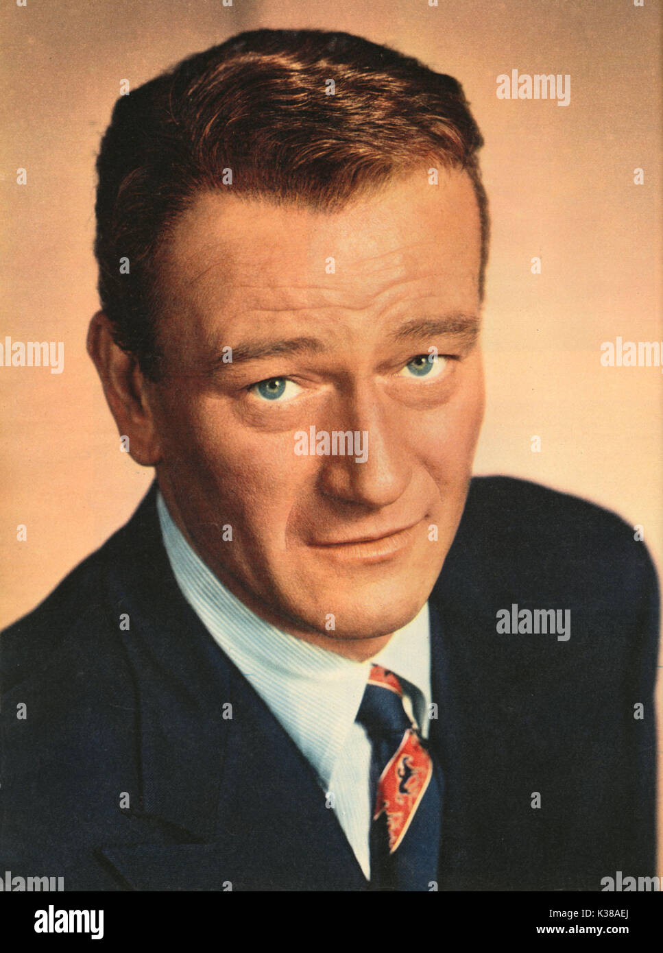 Actor JOHN WAYNE Stock Photo - Alamy