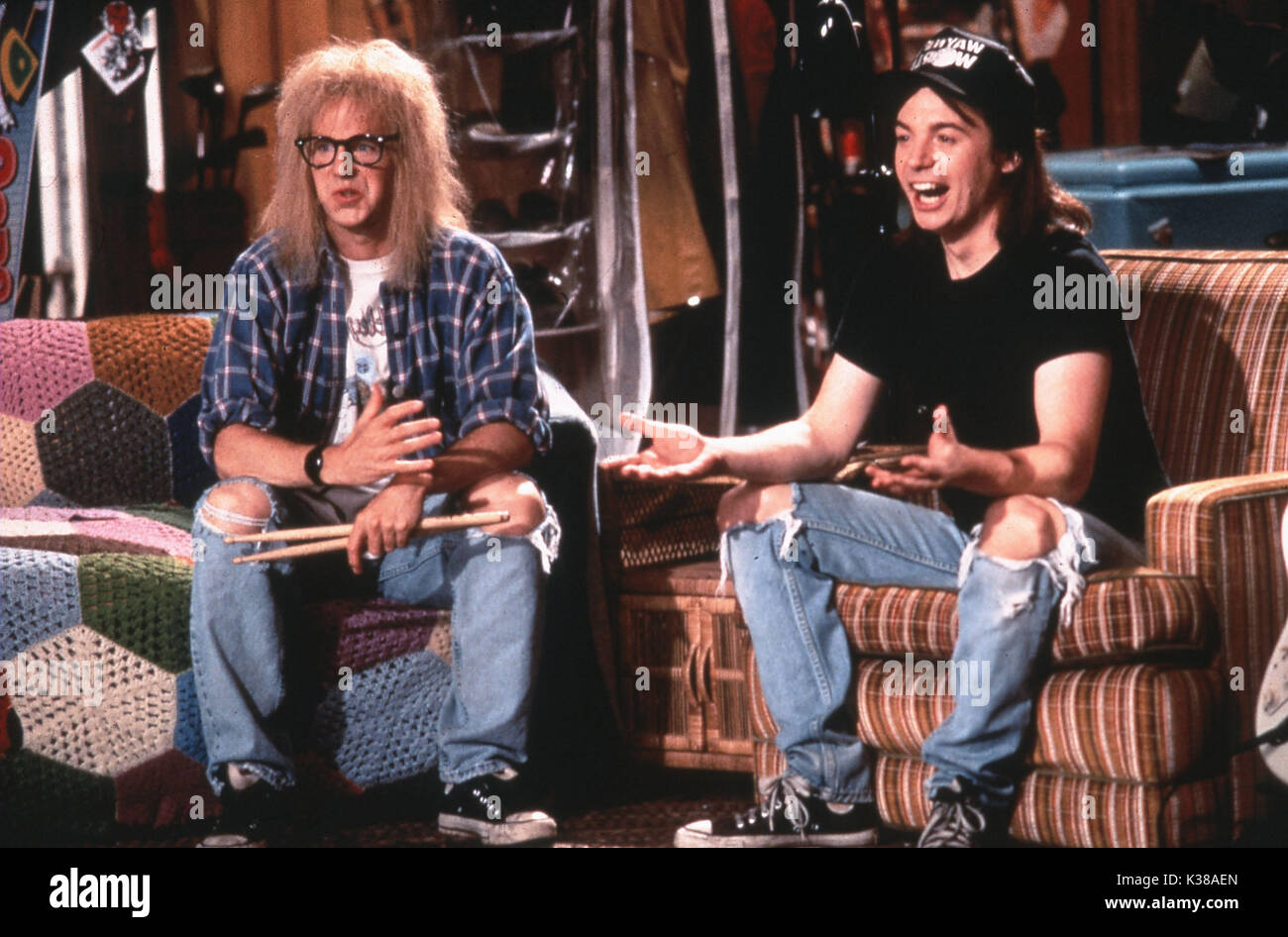 WAYNE'S WORLD 2 (US 1993) DANA CARVEY, MIKE MYERS Date: 1993 Stock ...