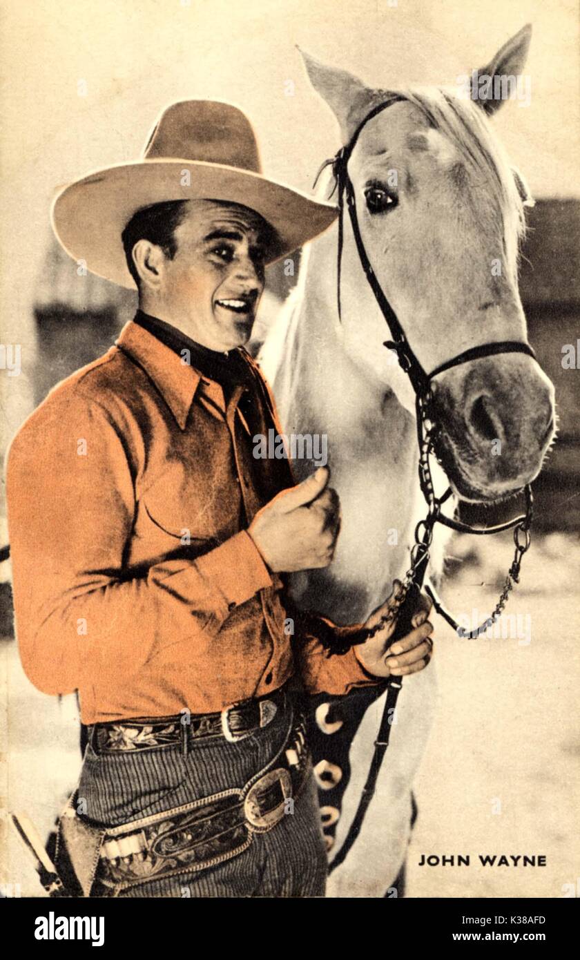 JOHN WAYNE 1930s Stock Photo - Alamy