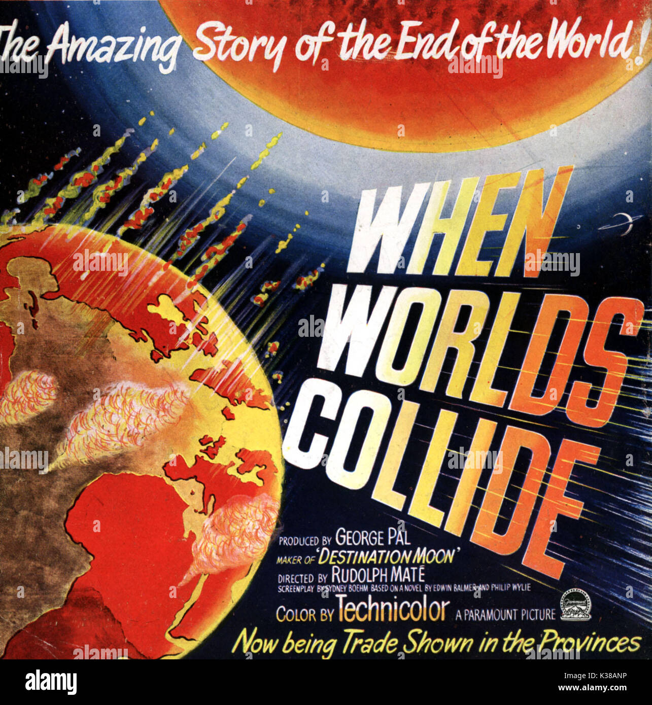 When worlds collide 1951 hi-res stock photography and images - Alamy