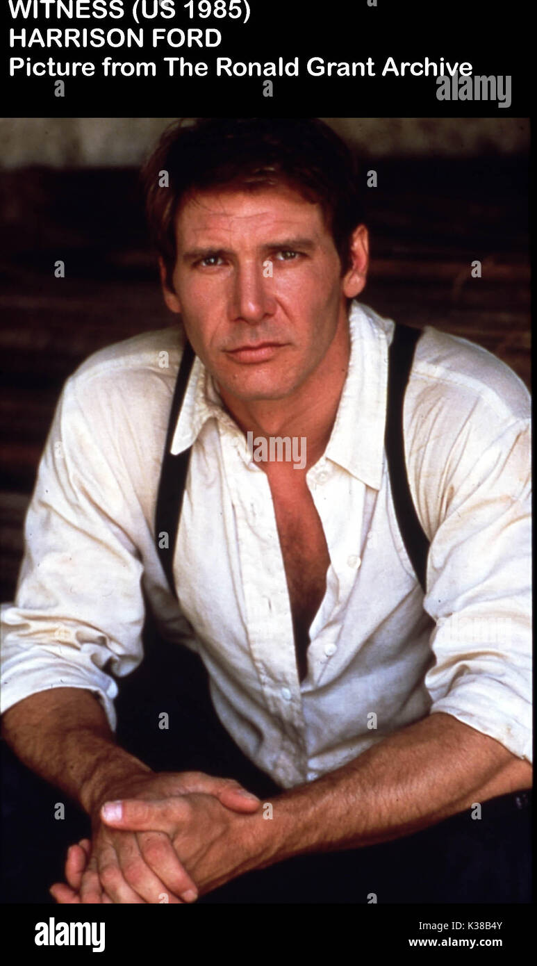 Harrison ford witness 1985 hi-res stock photography and images - Alamy