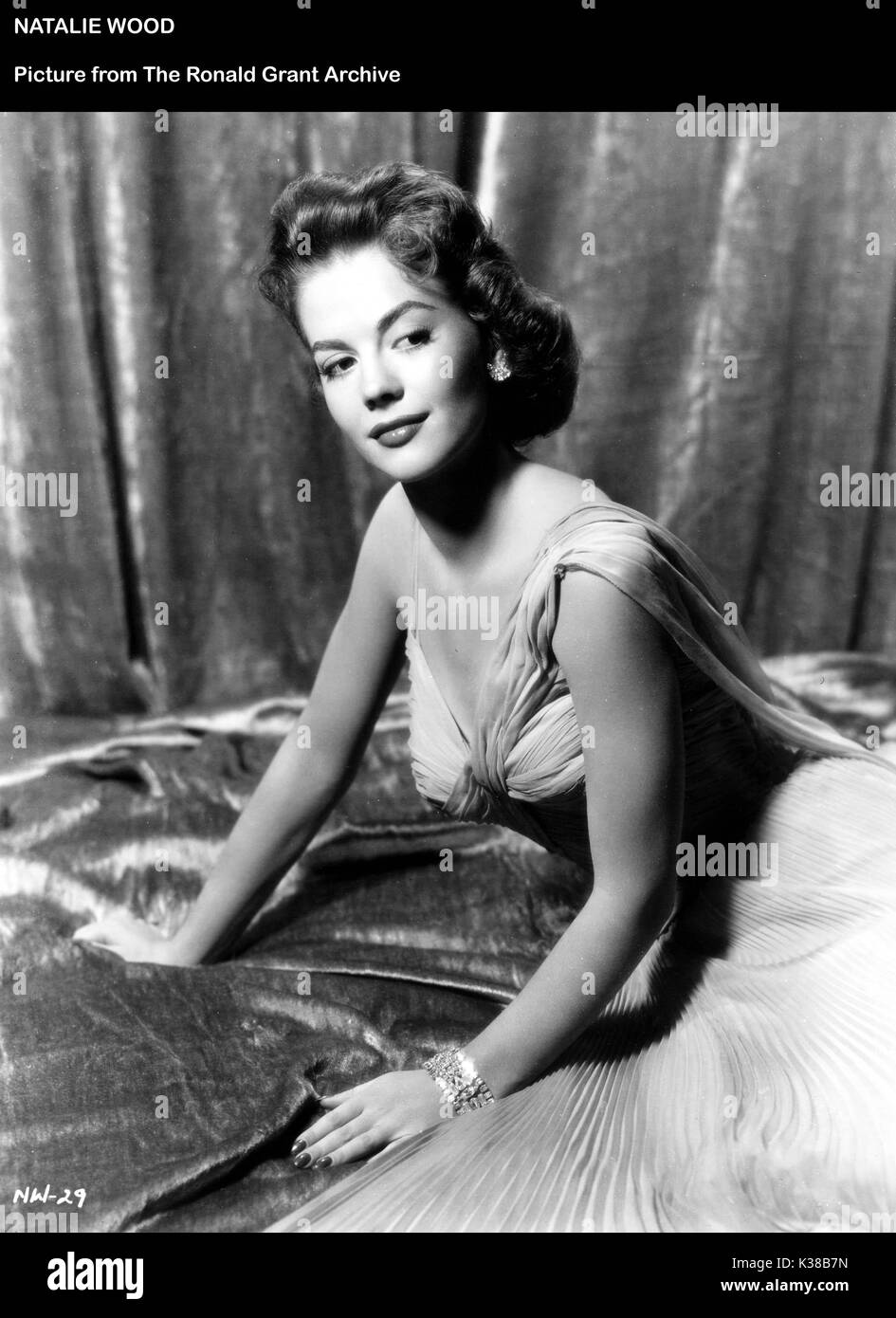 Young Michael Caine And Natalie Wood