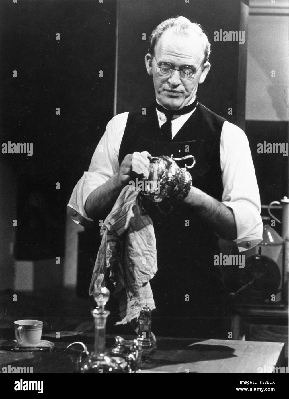 UPSTAIRS, DOWNSTAIRS LWT GORDON JACKSON Stock Photo - Alamy