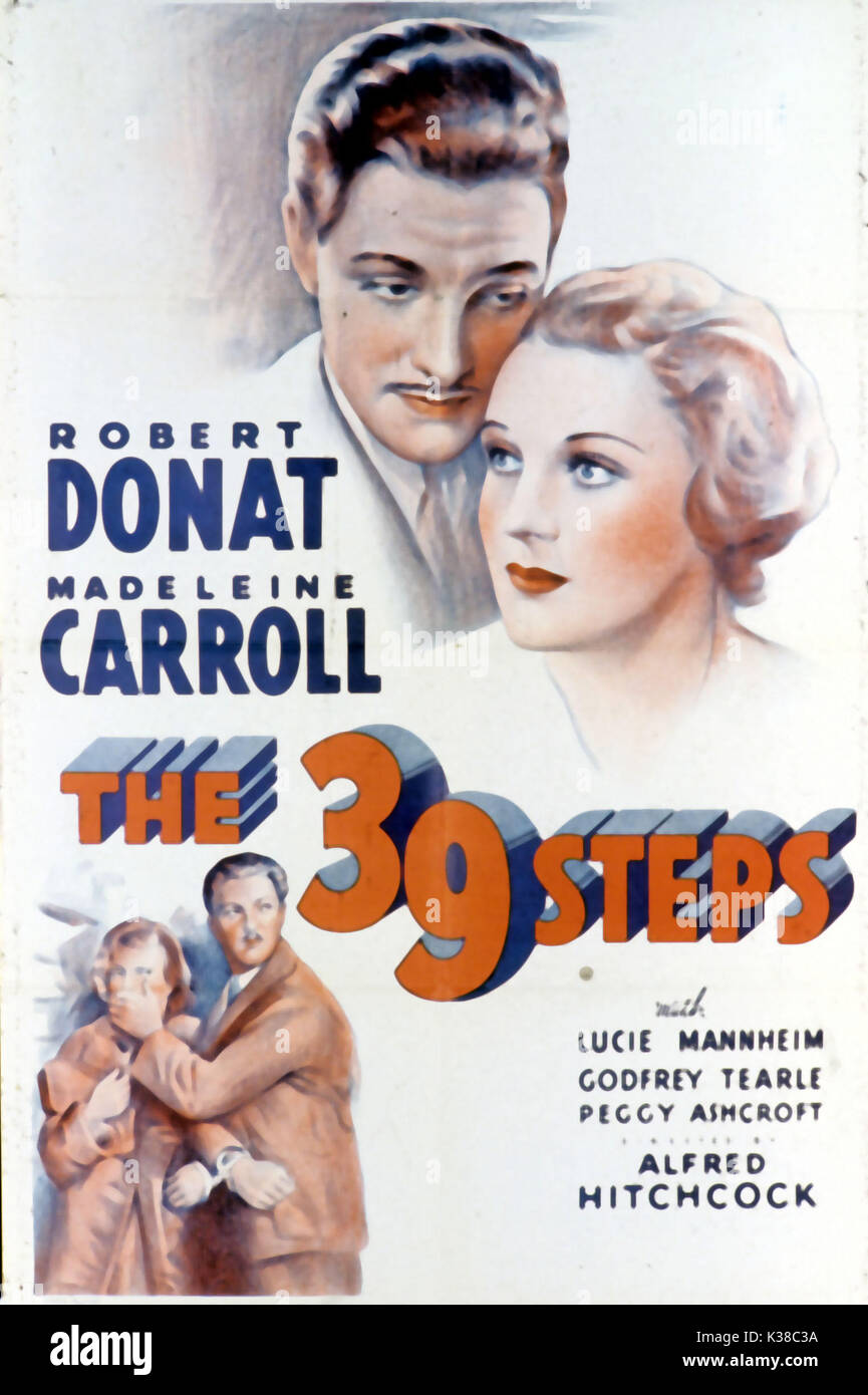 THE 39 STEPS Date: 1935 Stock Photo - Alamy