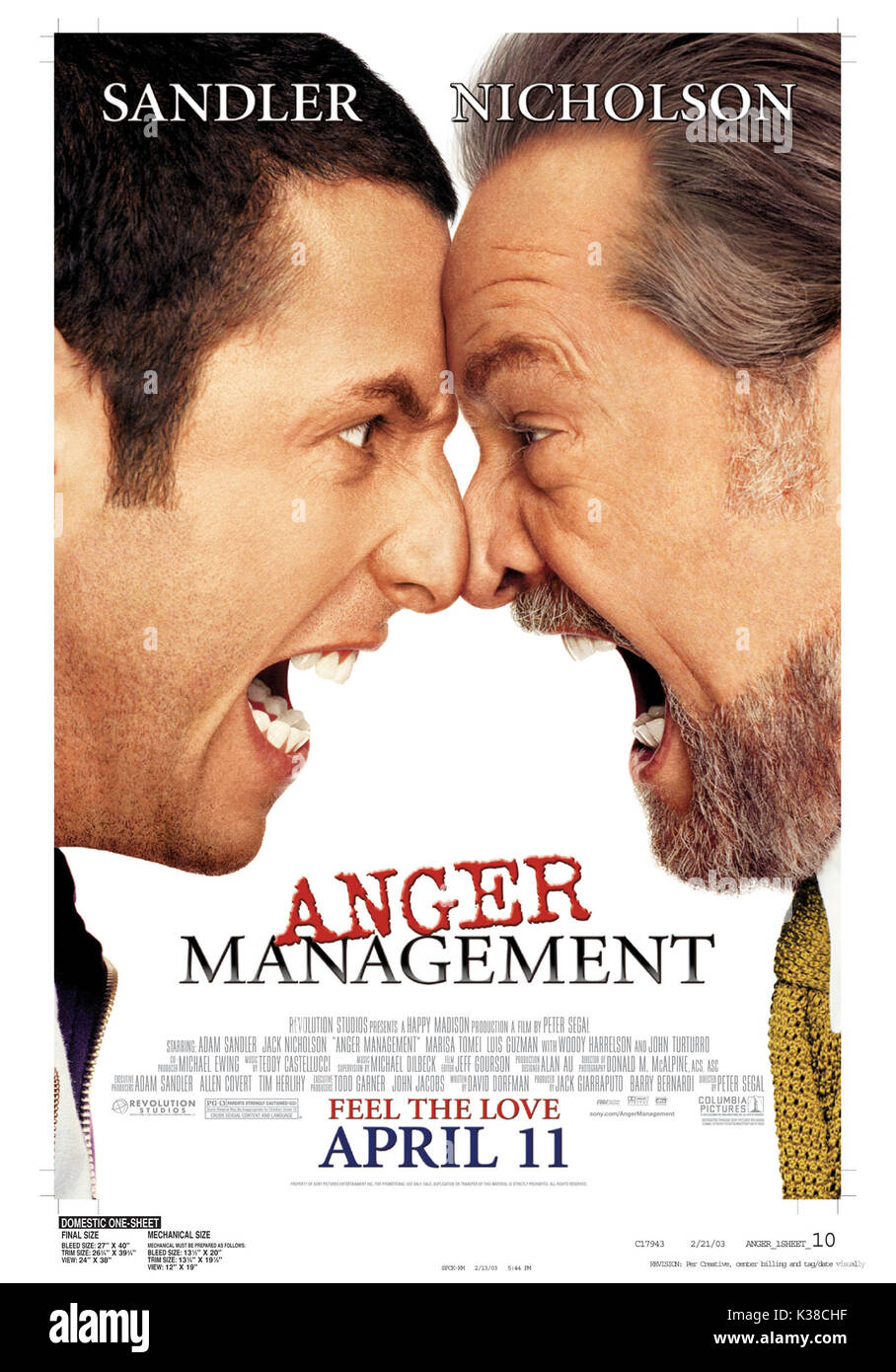 Anger management poster hi-res stock photography and images - Alamy