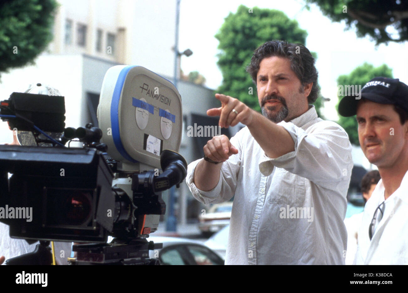 CRIMINAL Director GREGORY JACOB on set Director GREGORY JACOB (left) on ...