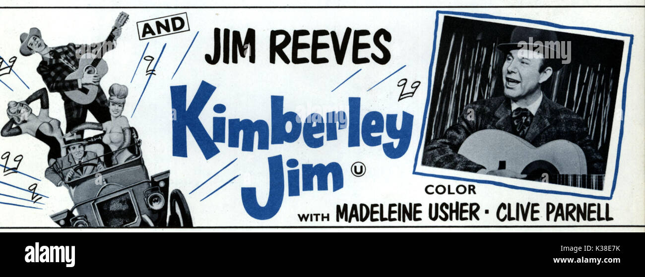 KIMBERLEY JIM poster Picture from the Roinald Grant Archive Date: 1965 ...