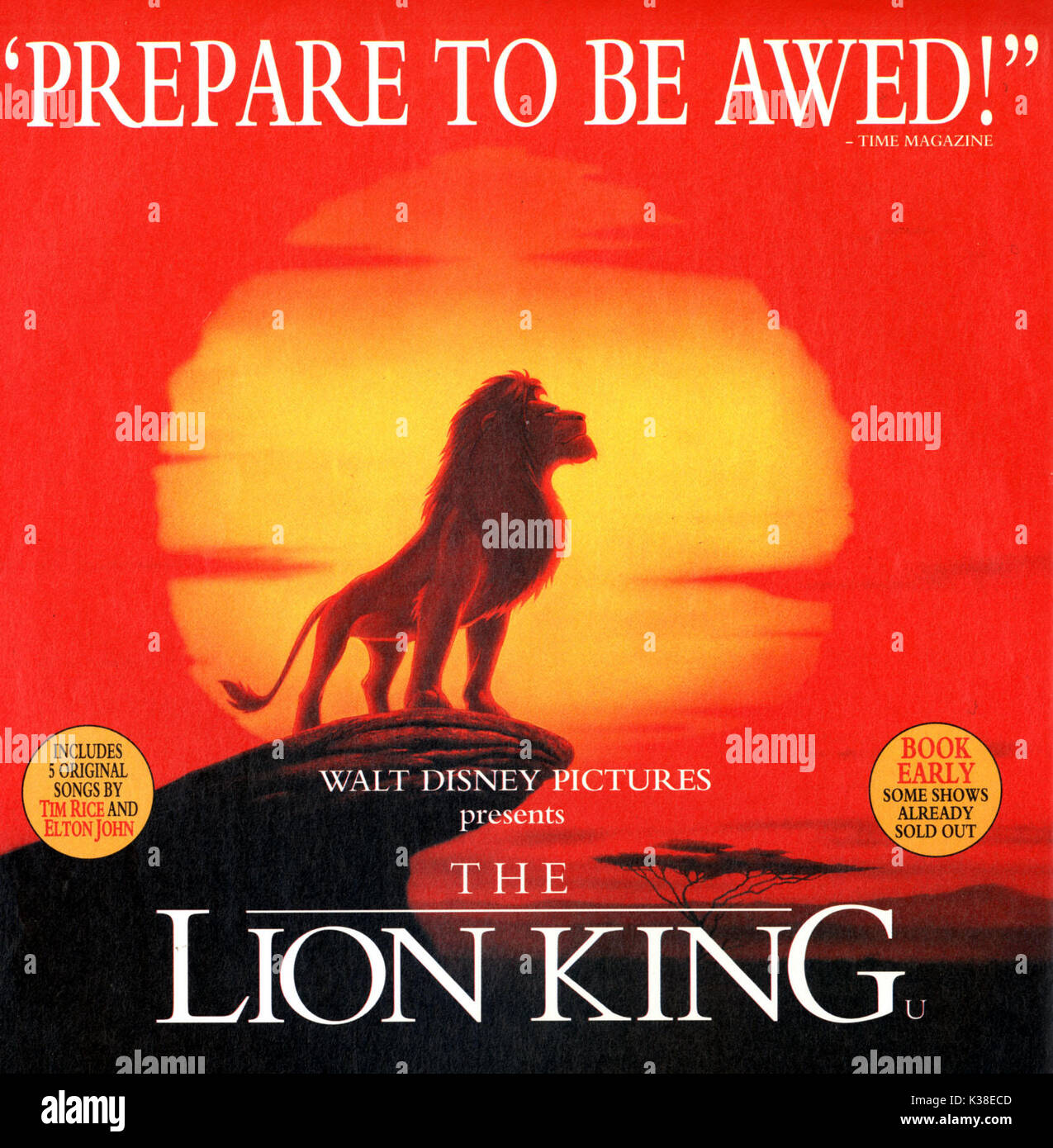 The lion king 1994 hi-res stock photography and images - Alamy