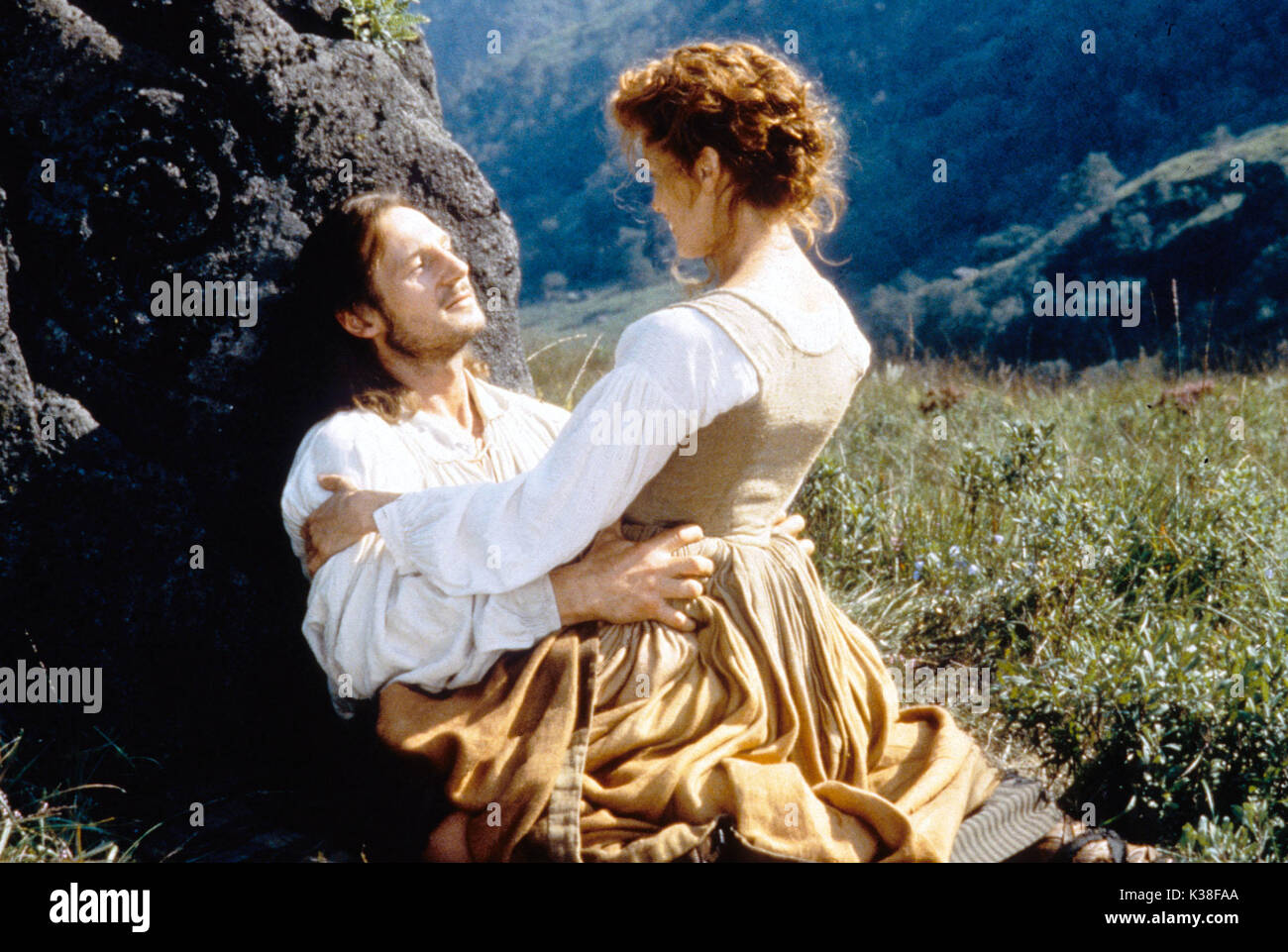 ROB ROY LIAM NEESON, JESSICA LANGE ROB ROY Date: 1995 Stock Photo - Alamy