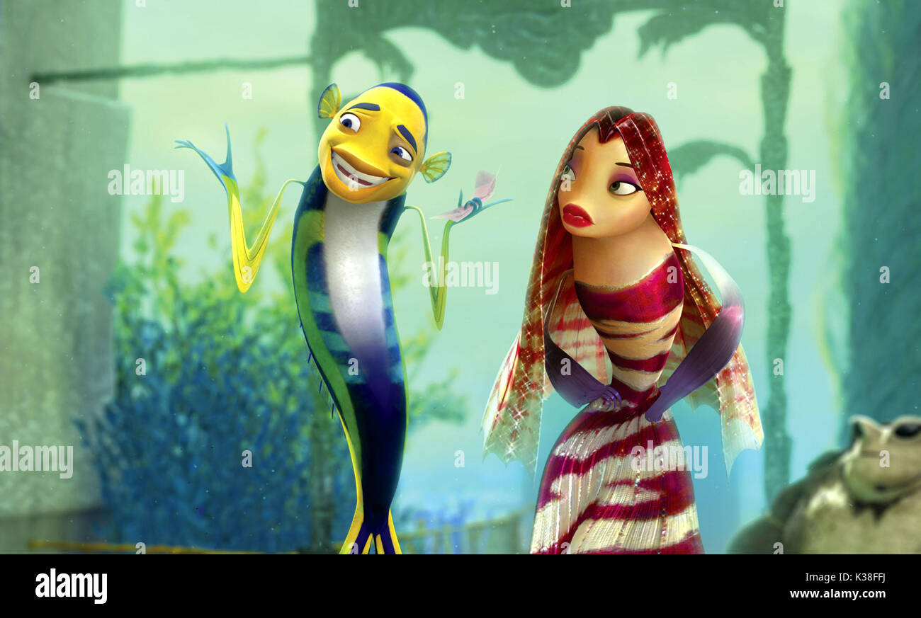 SHARK TALE ANIMATION Date: 2004 Stock Photo - Alamy