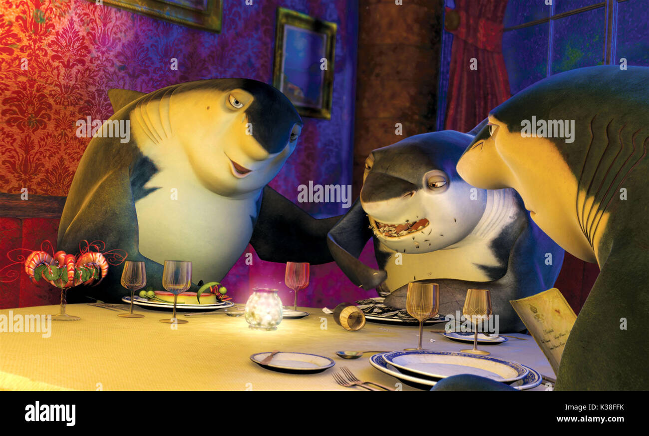 SHARK TALE ANIMATION Date: 2004 Stock Photo - Alamy