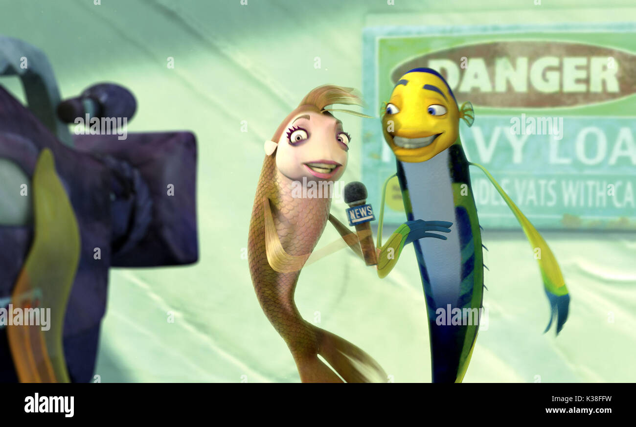 SHARK TALE ANIMATION Date: 2004 Stock Photo - Alamy