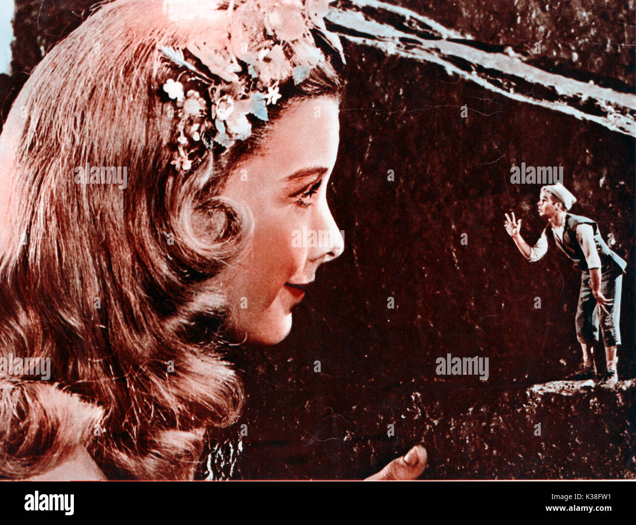 TOM THUMB RUSS TAMBLYN as Tom Thumb, JUNE THORBURN Date: 1958 Stock ...