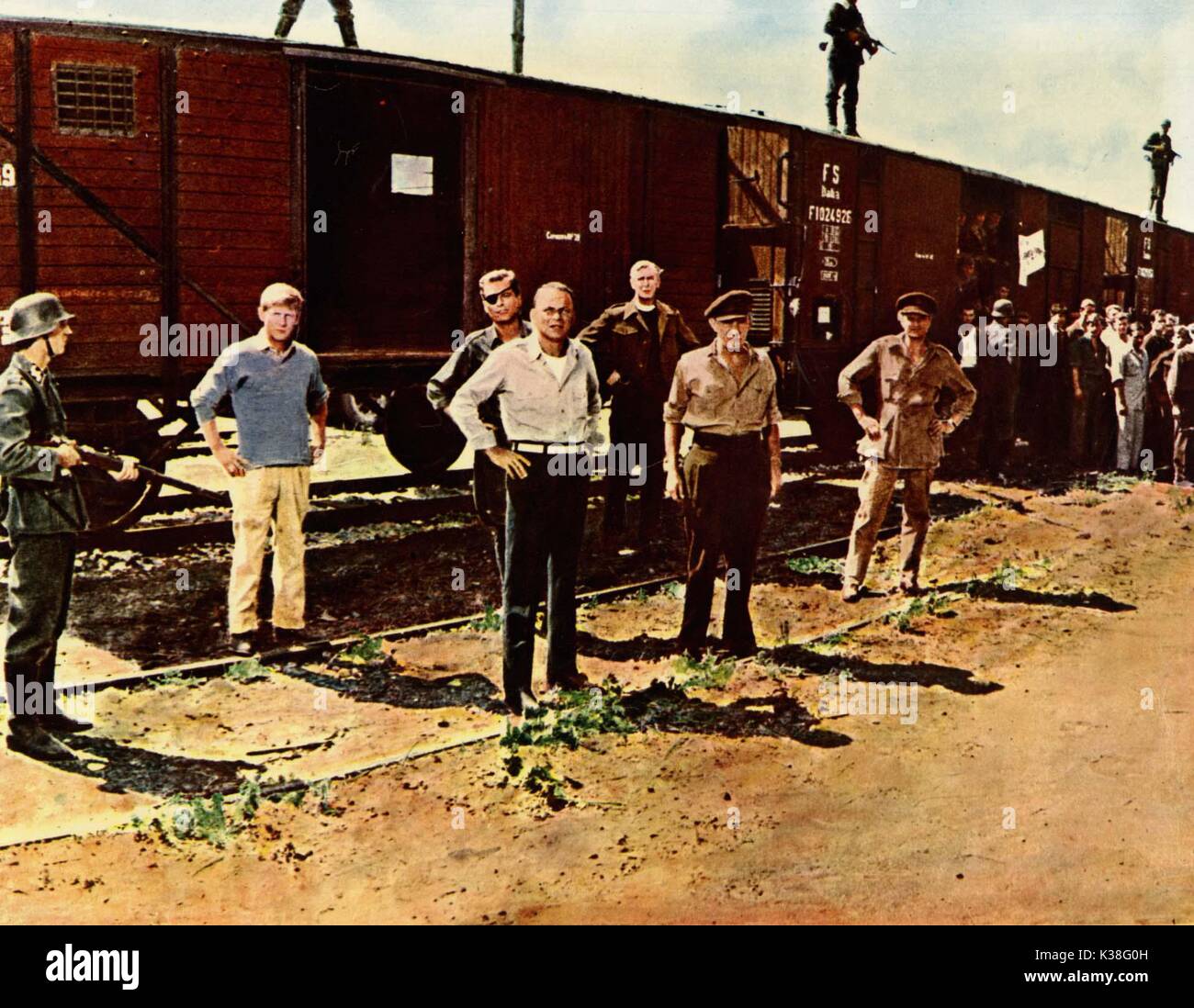 VON RYAN'S EXPRESS [US 1965] JOHN LEYTON, SERGIO FANTONI, FRANK SINATRA ...