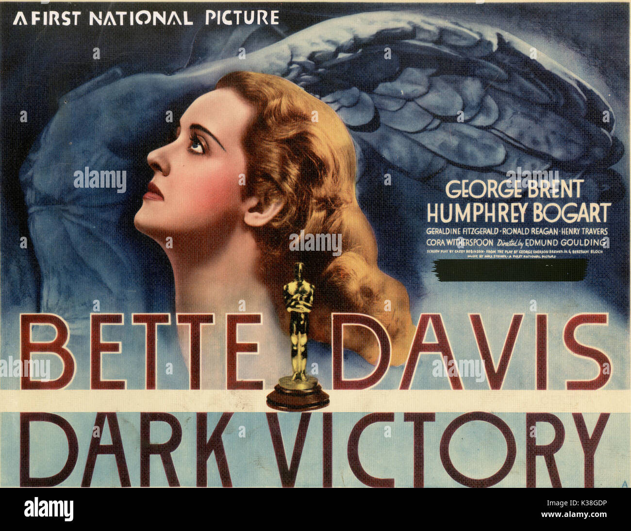 DARK VICTORY BETTE DAVIS Date: 1939 Stock Photo - Alamy